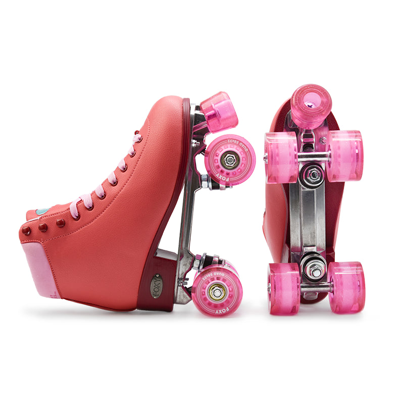 FoxySkates Fire Red Premium Women's Roller Skates – FoxySkates.com