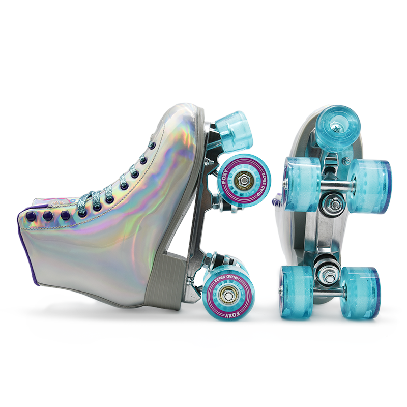 FoxySkates Dazzling Disco Ball Premium Women's Roller Skates ...