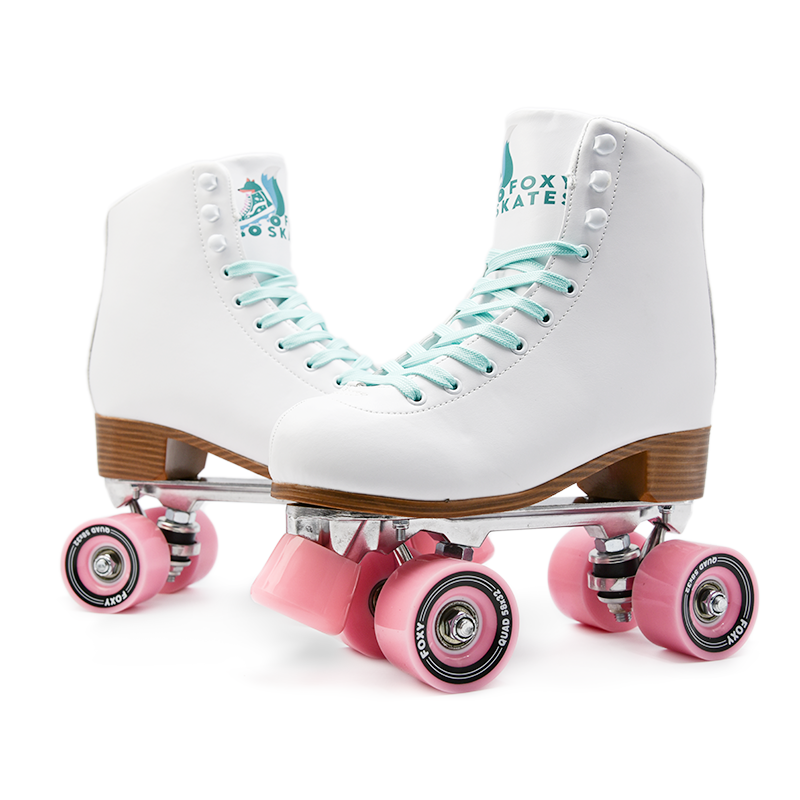 FoxySkates Dreamy White Premium Women's Roller Skates – FoxySkates.com